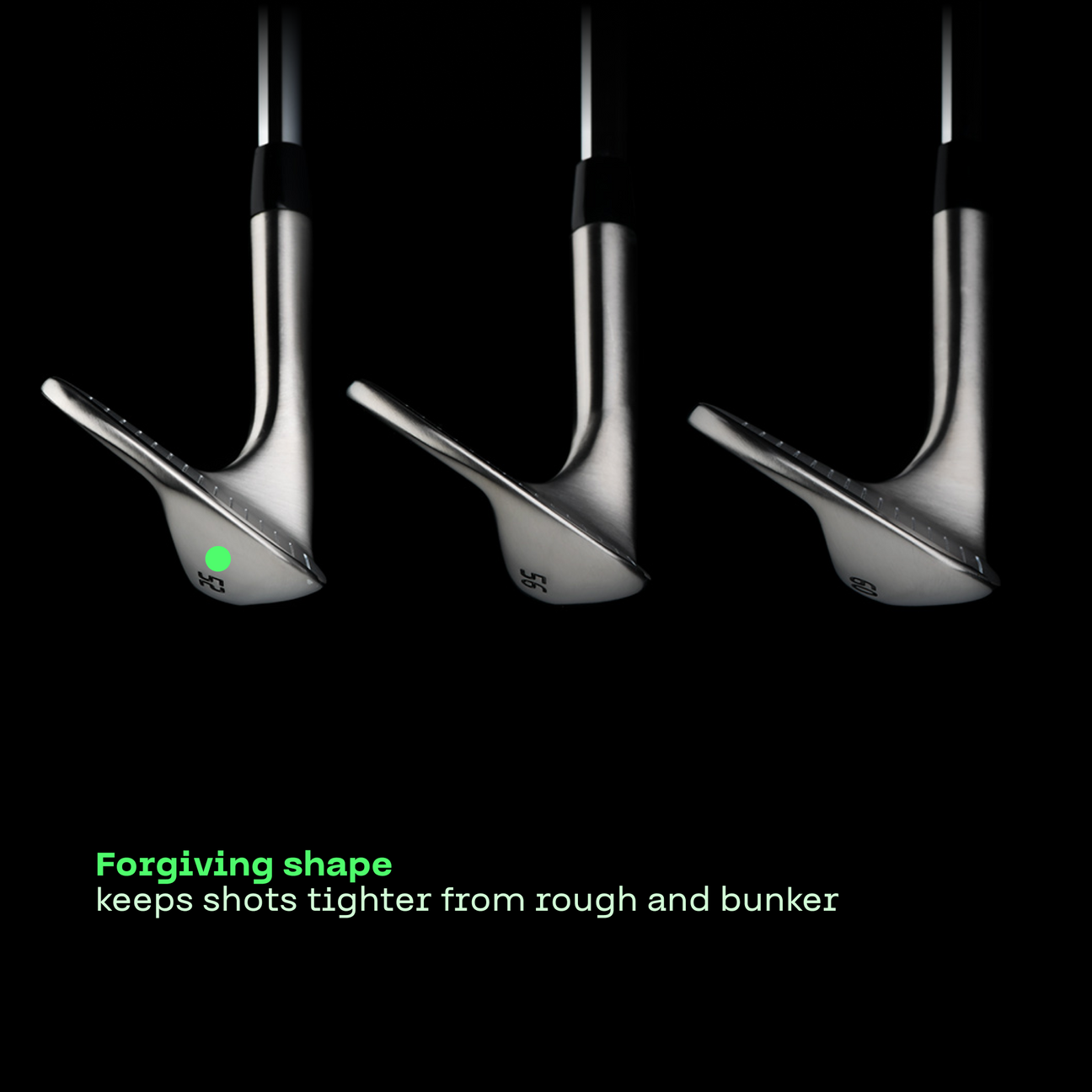BombTech Golf 52, 56 and 60 Wedge Set