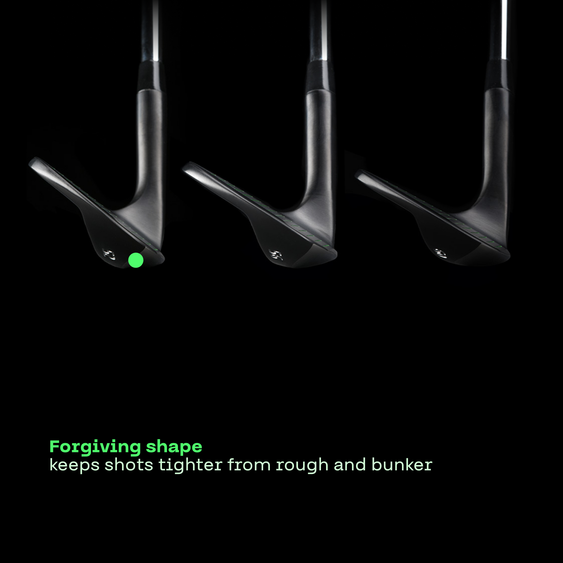 Limited Edition BombTech Wedge Set 52, 56 & 60 | Black 3 Wedge Set Golf ...