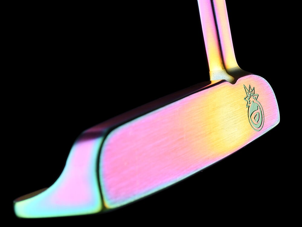 New! BombTech Golf 3.0 Volcano Torched Blade Putter | Golf Clubs for Sale